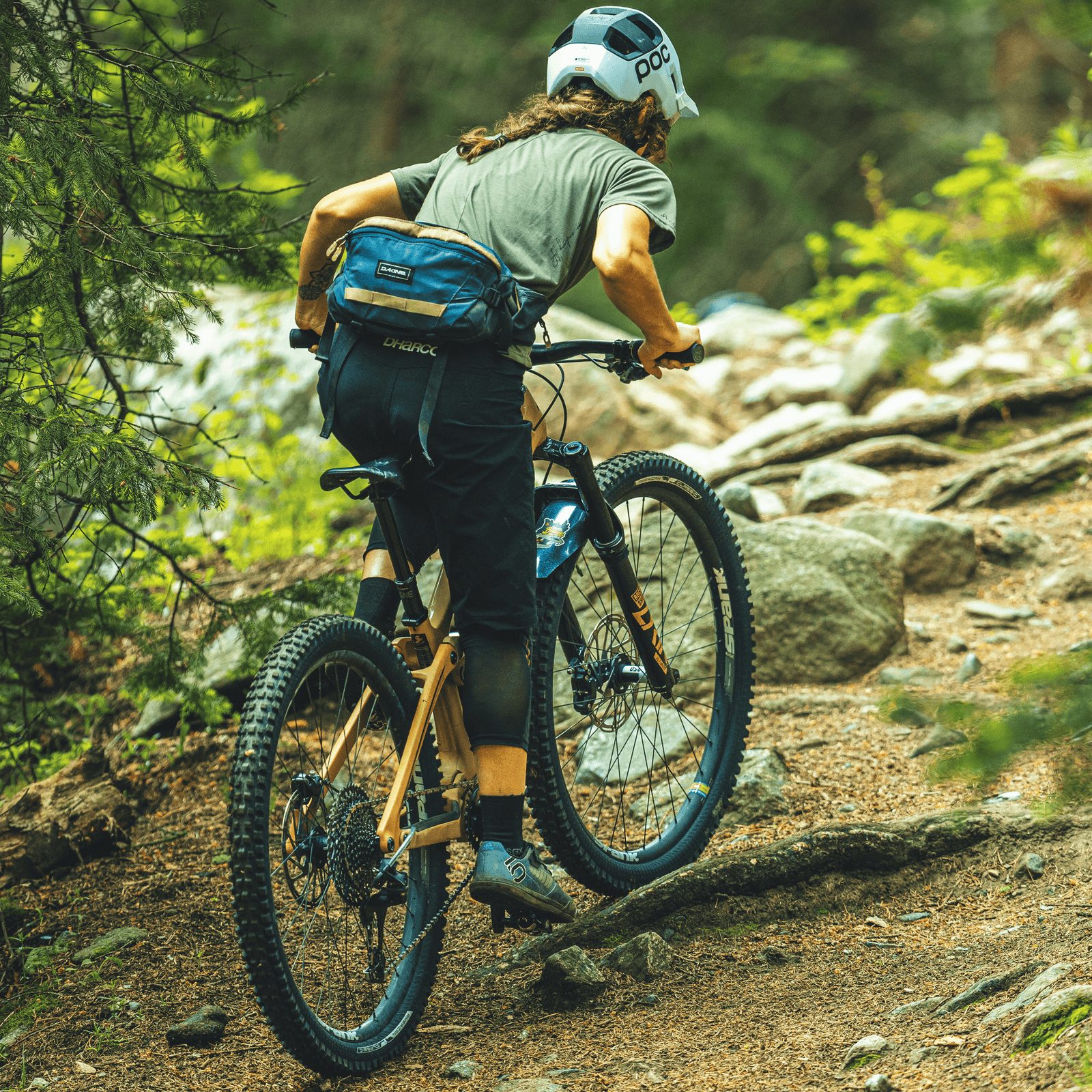 Trail Riding A Hardtail Mountain Bike 🍣 Fat Bike Tire Pressure For ...